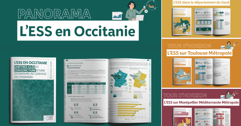 Découvrez les tendances de l'ESS en Occitanie grâce aux dernières publications de l'Observatoire ...